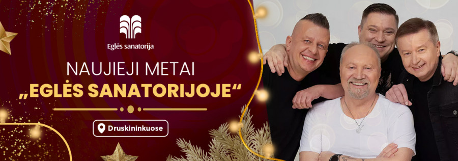 Naujųjų metų sutikimas „Eglės sanatorijoje“ su grupe RONDO